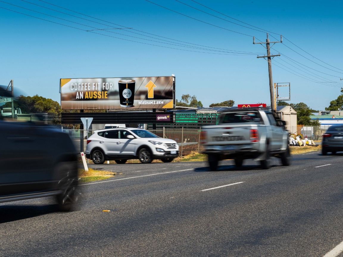 Horsham Advertising Billboard | Dooen Road | Gawk Outdoor